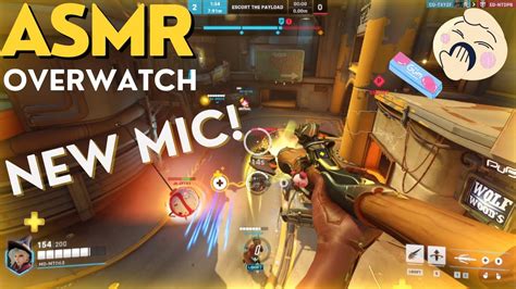 ASMR Overwatch NEW MICROPHONE Gum Chewing Whispering Keyboard