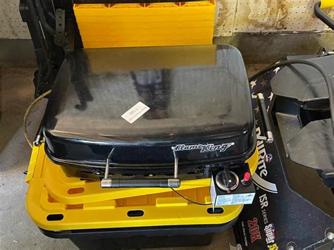 Lot Flame King Rv Grill