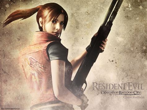 Девушки из Resident Evil Клэр Редфилд