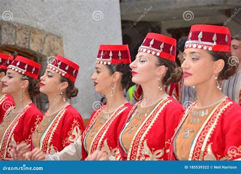 Armenian Folk Dancing Girls Editorial Photography Image Of