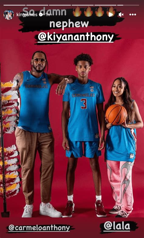 Carmelo Anthonys Son Takes Big College Visit On Ironic Weekend