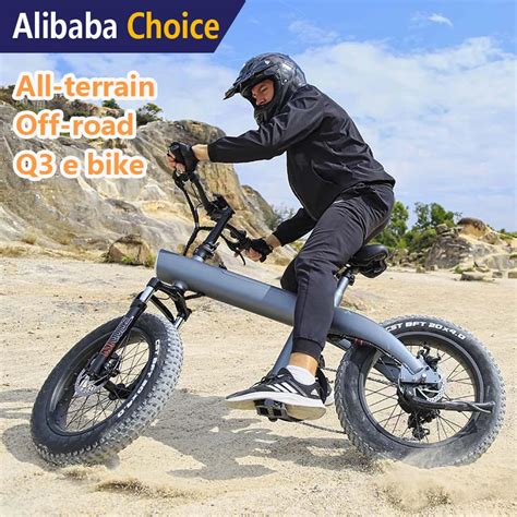 Q3 Electric Bike 20 Inch Fat Tire Off Road Ebike 750w
