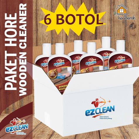 Jual Pembersih Jamur Furniture Kayu Ezclean Paket Botol Grosir Wood Cleaner Conditioner
