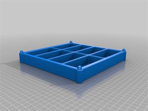 Stackable Parts Trays 3d Printer Model Download Free Stl File