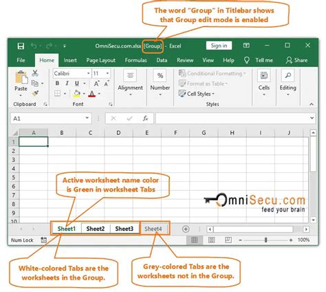 What Is Group Mode In Excel How To Exit Group Edit Mode