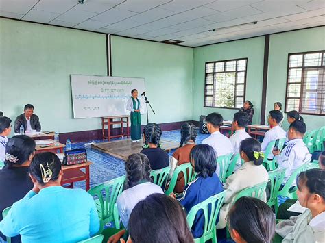 မိုင်းဖြတ်မြို့နယ်၌ ၇၆ နှစ်မြောက် လွတ်လပ်ရေးနေ့အထိမ်းအမှတ် မြို့နယ်အဆင့် ပန်းချီနှင့် ကျပန