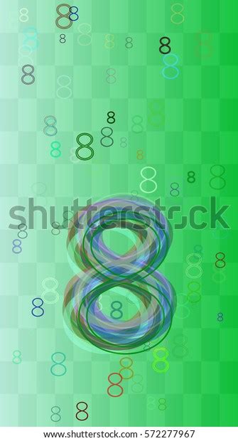 8 Number Design Elements Stock Vector Royalty Free 572277967 Shutterstock