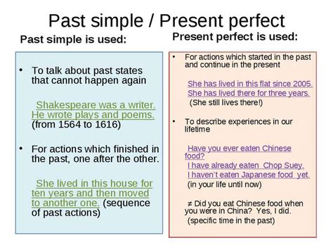 Past Simple Vs Present Perfect презентація з англійської мови