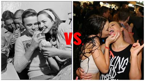 Teens In Old Days Vs Now Youtube