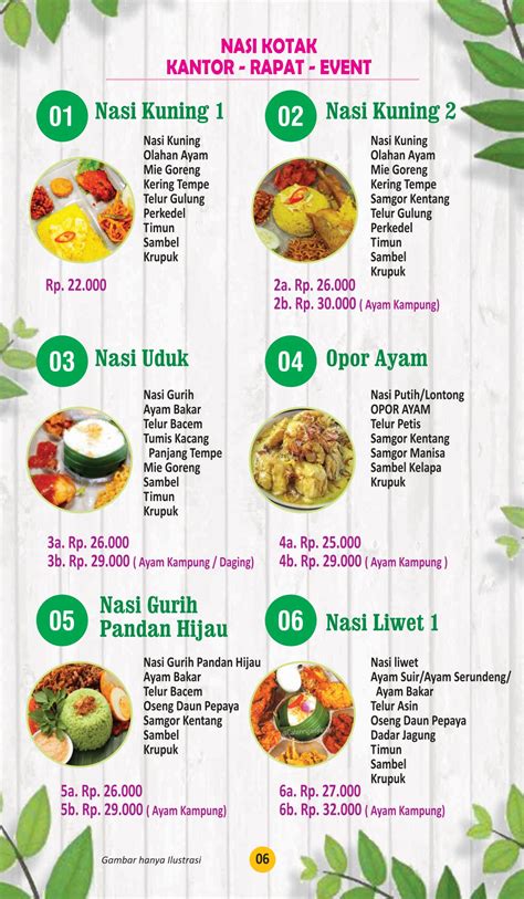 Nasi Box Dengan Menu Tradisional Blog Tiga Dara Vrogue Co