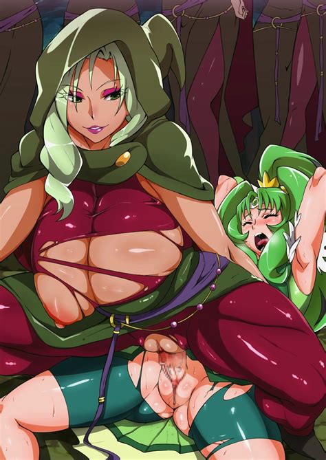 Midorikawa Nao Cure March And Majorina Precure And 1 More Drawn By
