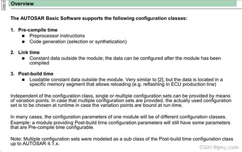 1062autosarexplayeredsoftwarearchitecture学习笔记5 Csdn博客
