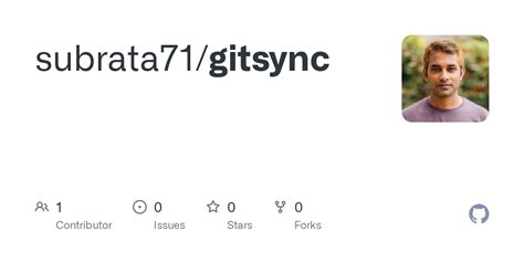 GitHub Subrata71 Gitsync