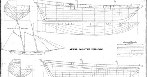 The Model Shipwright Free Ship Plan Schooner Musquidobit Lynx