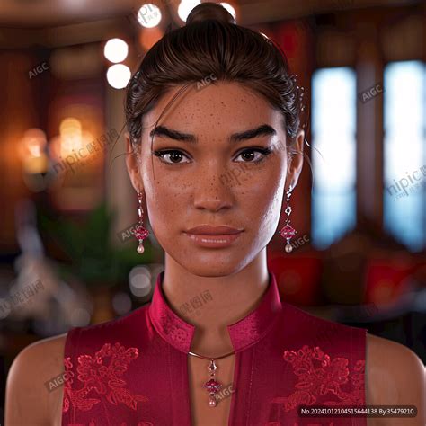 Ai创作图写实漫画人物 写实卡通人物 写实人物插画 写实人物设计 雀斑美人详情 写实少女 Cgi渲染 数字肖像插画 风流寡妇汉娜服装 雀斑维纳斯 卡通写实人物 写实cg级 写实人物 少女民族