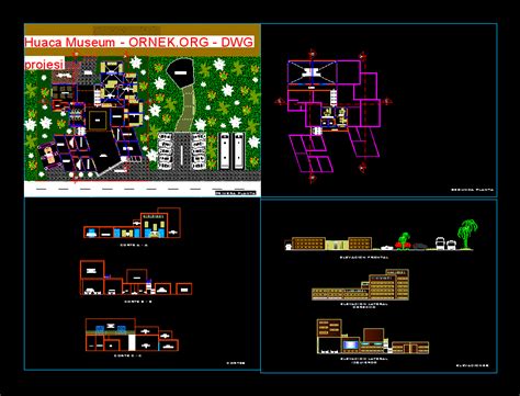Proje Sitesi Kantin Autocad Projesi