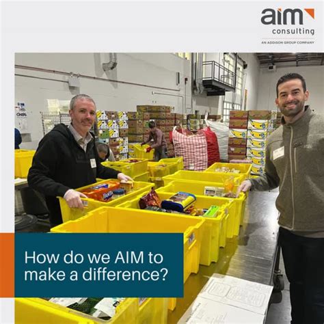 Aim Consulting Group On Linkedin Aim Consulting Volunteer And Community