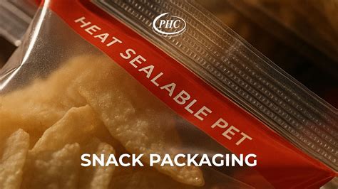 Heat Sealable Polyester Films Snack Packaging