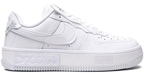 Nike Leer Air Force 1 Fontanka Sneakers In Het Wit Lyst Nl