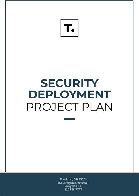 Free Deployment Project Plan Template To Edit Online