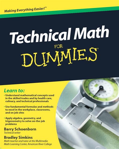 دانلود کتاب Technical Math For Dummies نسخه Pdf
