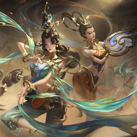 {游戏系列}腾讯 王者荣耀（场景，角色，ui） 花瓣网
