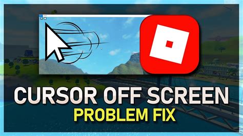How To Fix Roblox Cursor Going Off Screen Mouse Problems Youtube