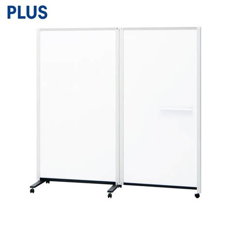Plus Pwj 1818dsk雙面雙連式移動式屏風白板二連 1666x1643mm－金石堂