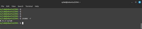 Compile And Install The Linux Kernel Cylab Be