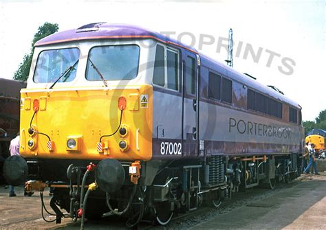 Rail Photoprints Class 87 87002 Crewe Works Open Day 310503 Jc952 1