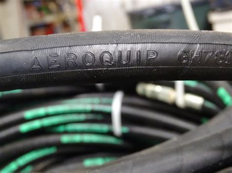 Aeroquip Hydraulic Hose Lead With Connectors 4250 Psi Gh781 8 Dn12