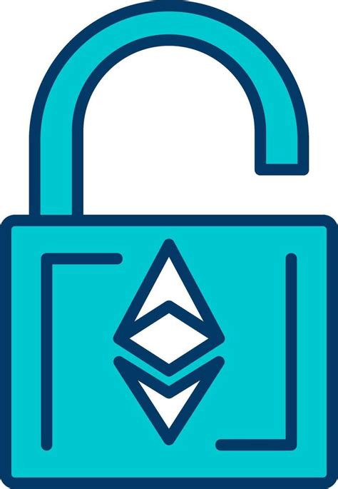 Ethereum Unlock Vecto Icon 37884320 Vector Art At Vecteezy
