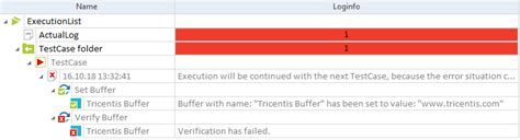Configure The Level Of Detail In Your Execution Results