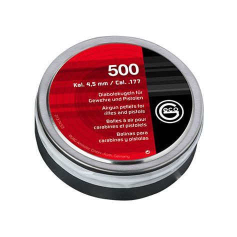 Geco Flachkopf-Diabolo 4,5 mm 0,45g 500 Stück kaufen