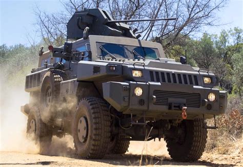 Paramount Marauder 4 Wheeled Mine Resistant Armored Vehicle