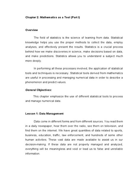 Chapter 2 Stat Mmw Pdf Statistics Level Of Measurement