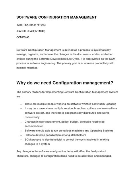 software configuration management download free pdf software development free software