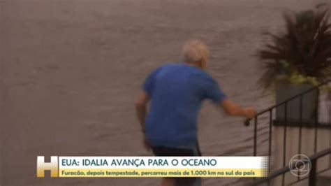Vídeo Furacão Idalia Vira Tempestade Tropical E Agora Avança Para