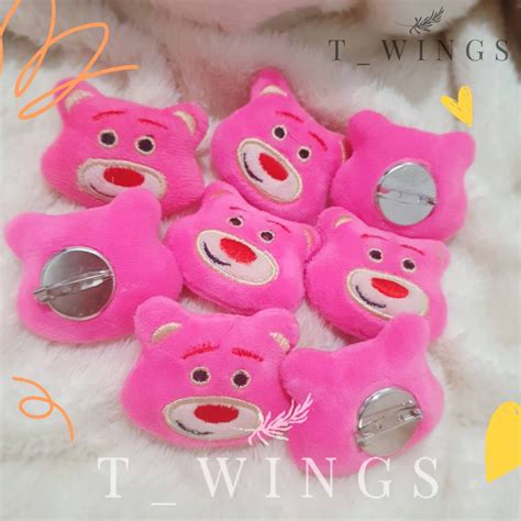 Jual Pin Boneka Lotso Gemoy Jepit Pin Bross Lotso Kawaii Shopee