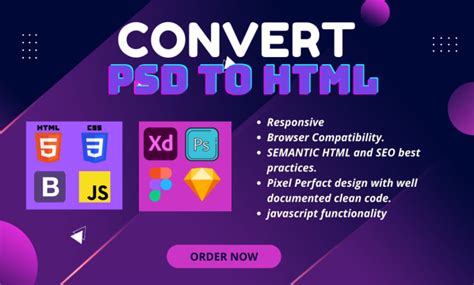 Convert Psd To Html Figma To Html By Achrafedd Fiverr