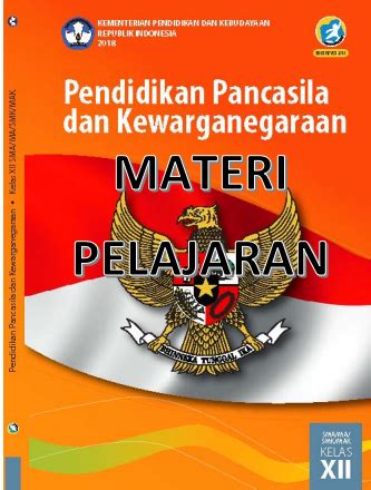 Materi Pelajaran PPKN Kelas 12 Semester 1 2 Revisi Terbaru
