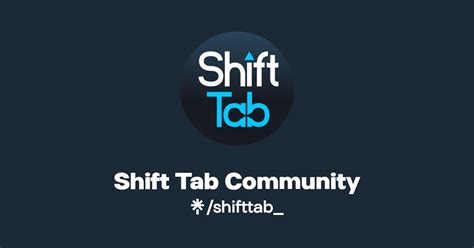 shift tab community twitter instagram tiktok twitch linktree