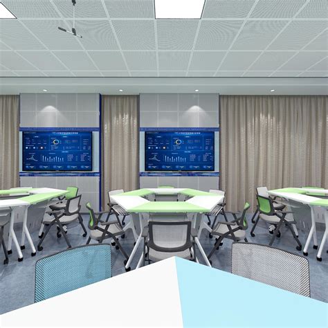 Modern Classroom Technology 3d Model Cgtrader