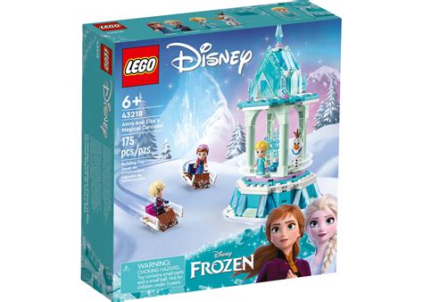 Lego Disney Frozen Anna And Elsas Magical Carousel Set 43218 Gb