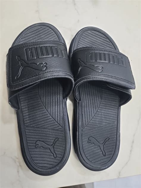 Puma Slides Mens Fashion Footwear Flipflops And Slides On Carousell