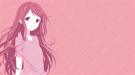 Cute Anime Girl Wallpaper Premium Ai Generated Image