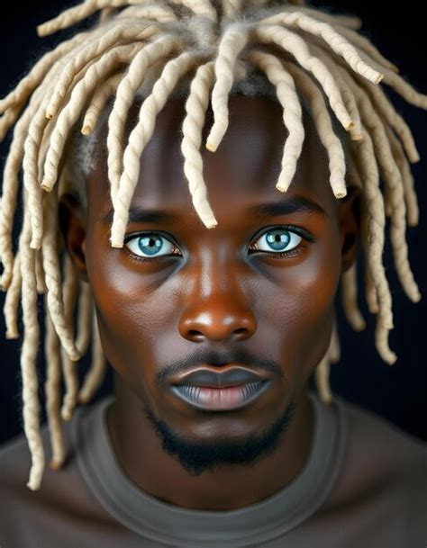 A Man With Dreadlocks And A Black Shirt With A Black Background
