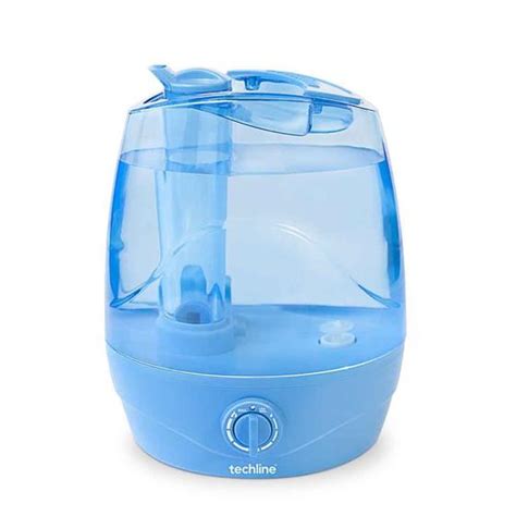 Umidificador de Ar Ultrassônico Techline HM Bivolt Azul TECHLINE Umidificador de Ar