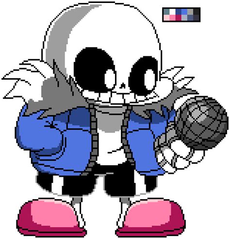 Edición Fnf Sans Indie Cross Herramienta Gratuita De Dibujo En Línea
