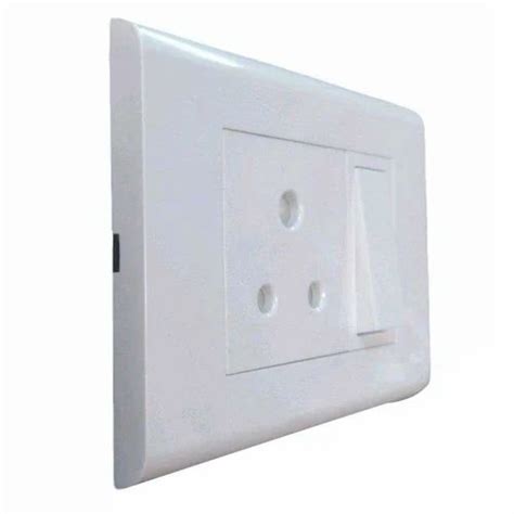 6a Modular Switch Socket Polycarbonate At Rs 110 In Surat Id